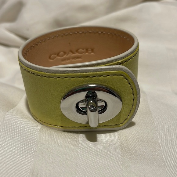 Coach | Jewelry | Coach Leather Bracelet | Poshmark